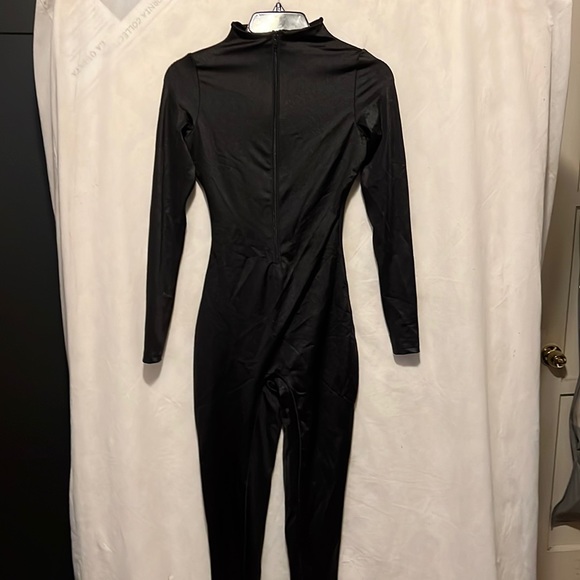 SKIMS | Pants & Jumpsuits | Skims All In One Shine Mock Neck Long ...